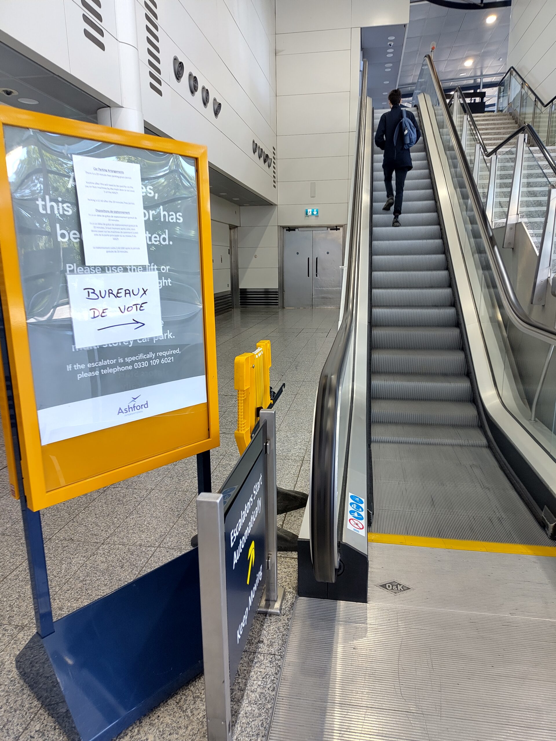 Ashford International terminal reopens - for French election! - Bring ...